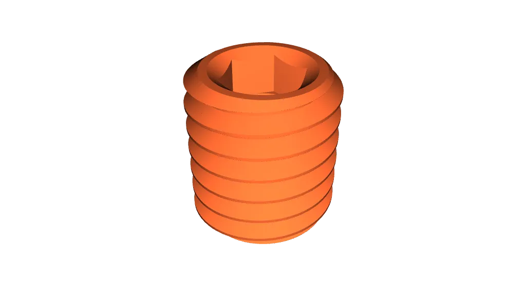 M5 Set Screws Set of 4 by Chris Erno | Download free STL model ...