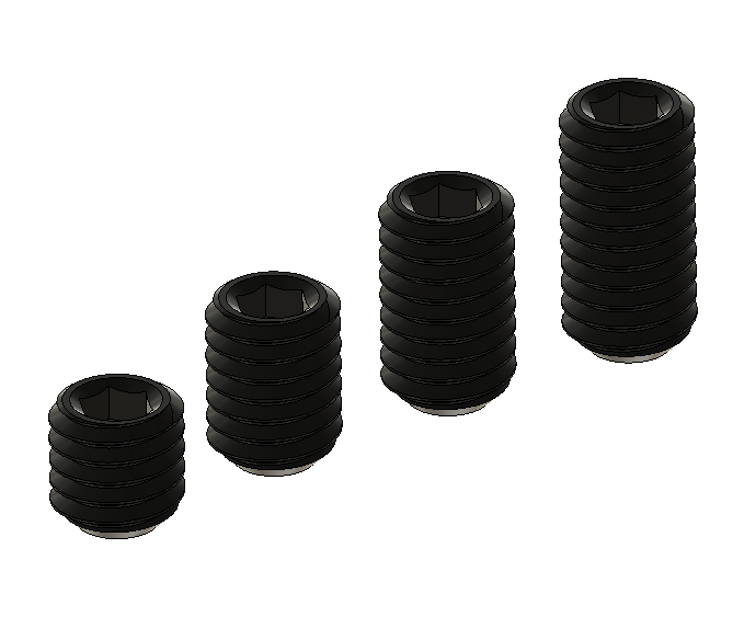 M6 Set Screws Set of 4 by Chris Erno | Download free STL model ...