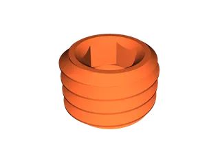 M8 Set Screws Set Of 4 by Chris Erno | Download free STL model ...