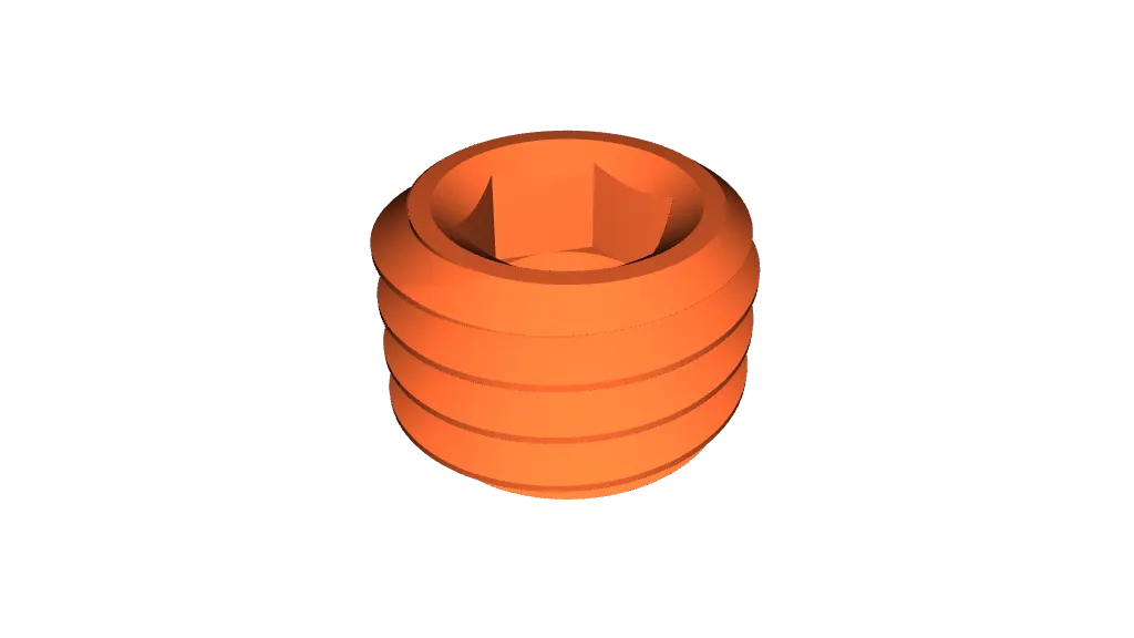 M8 Set Screws Set Of 4 by Chris Erno | Download free STL model ...