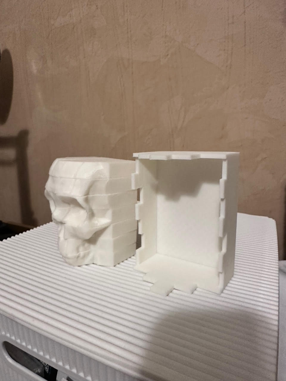pixel skull box by hassan almalki | Download free STL model ...