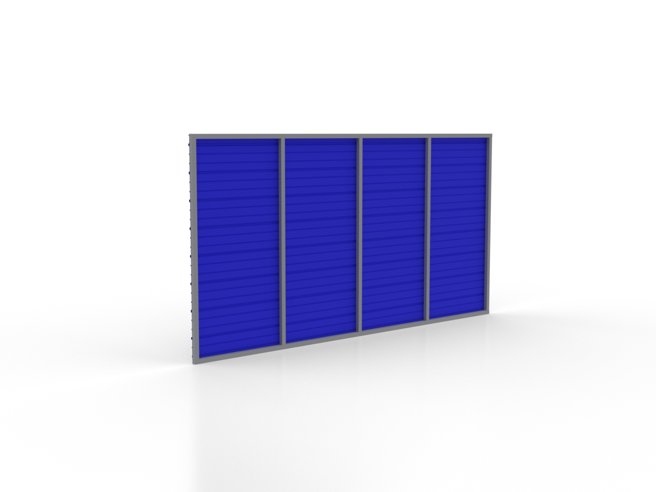 Scale Corrugated Steel Wall by Henry Levesque | Download free STL model ...