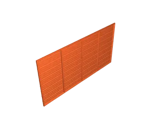 Scale Corrugated Steel Wall by Henry Levesque | Download free STL model ...