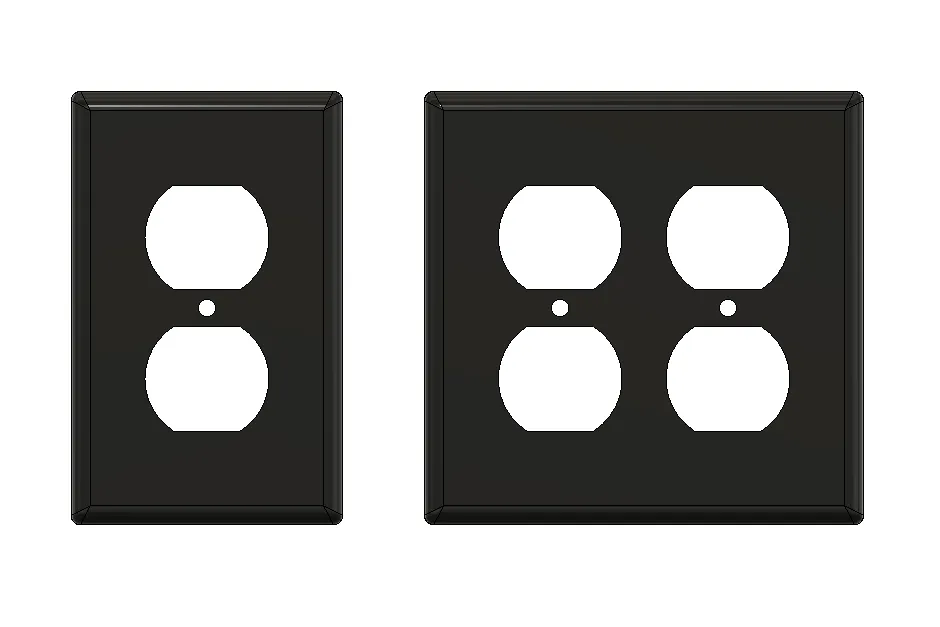 Wall Plate Set by Chris Erno | Download free STL model | Printables.com