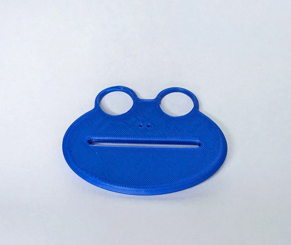 Frog Toothpaste Squeezer by Meelon | Download free STL model | Printables.com