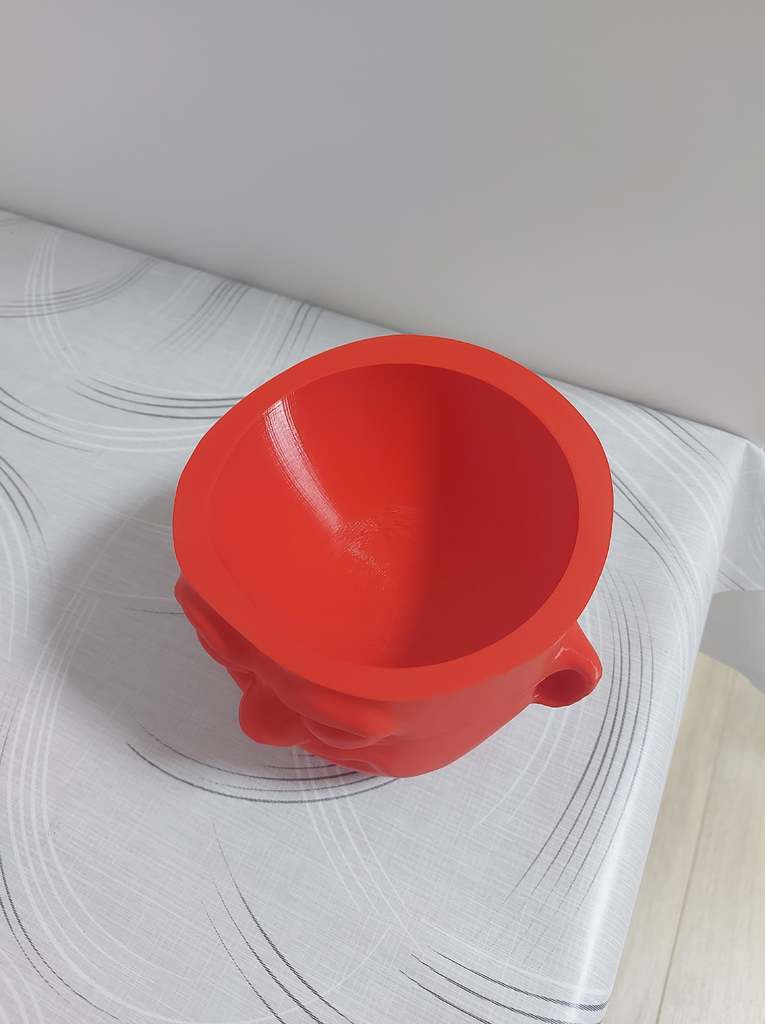 Simple Smiley Planter by Nathan_3D | Download free STL model ...