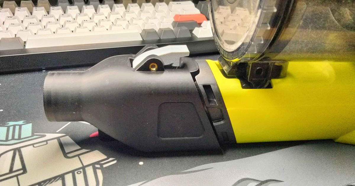 Ryobi 18v ONE+ HP Stick Vacuum 35mm hose adaptor by Ayu | Download free ...