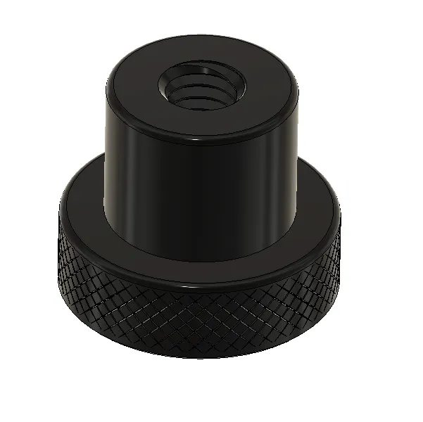 M6 Threaded Knurled Knob by Chris Erno | Download free STL model ...