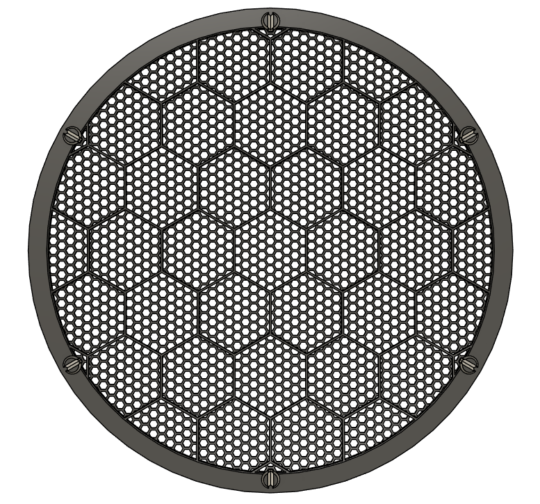 Speaker Cover Grill by AK15 | Download free STL model | Printables.com