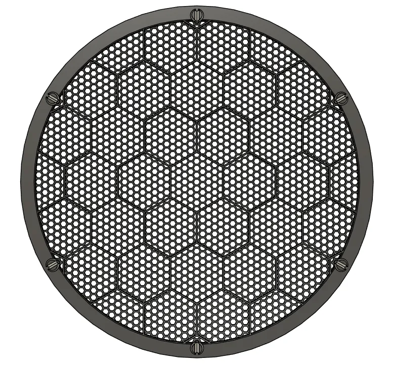 Speaker Cover Grill by AK15 | Download free STL model | Printables.com