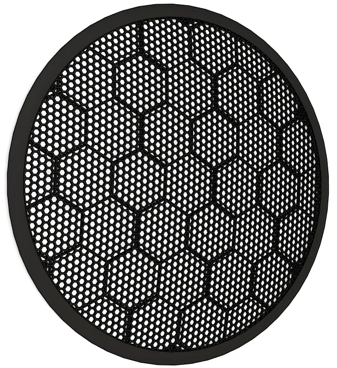 Speaker Cover Grill by AK15 | Download free STL model | Printables.com