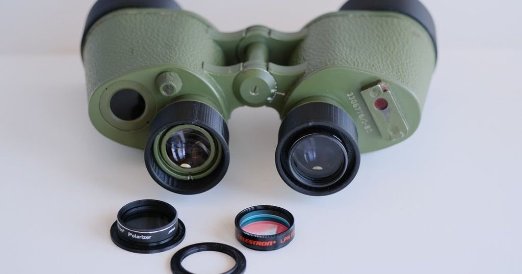 1.25" M28.5x0.6 astronomy filter adapter for ZEISS 7x40 NVA German ...