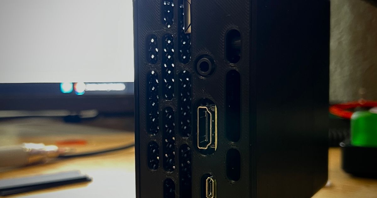 Fractal North Pi Rear Panel for Raspberry Pi 3B+ by sescobar | Download ...