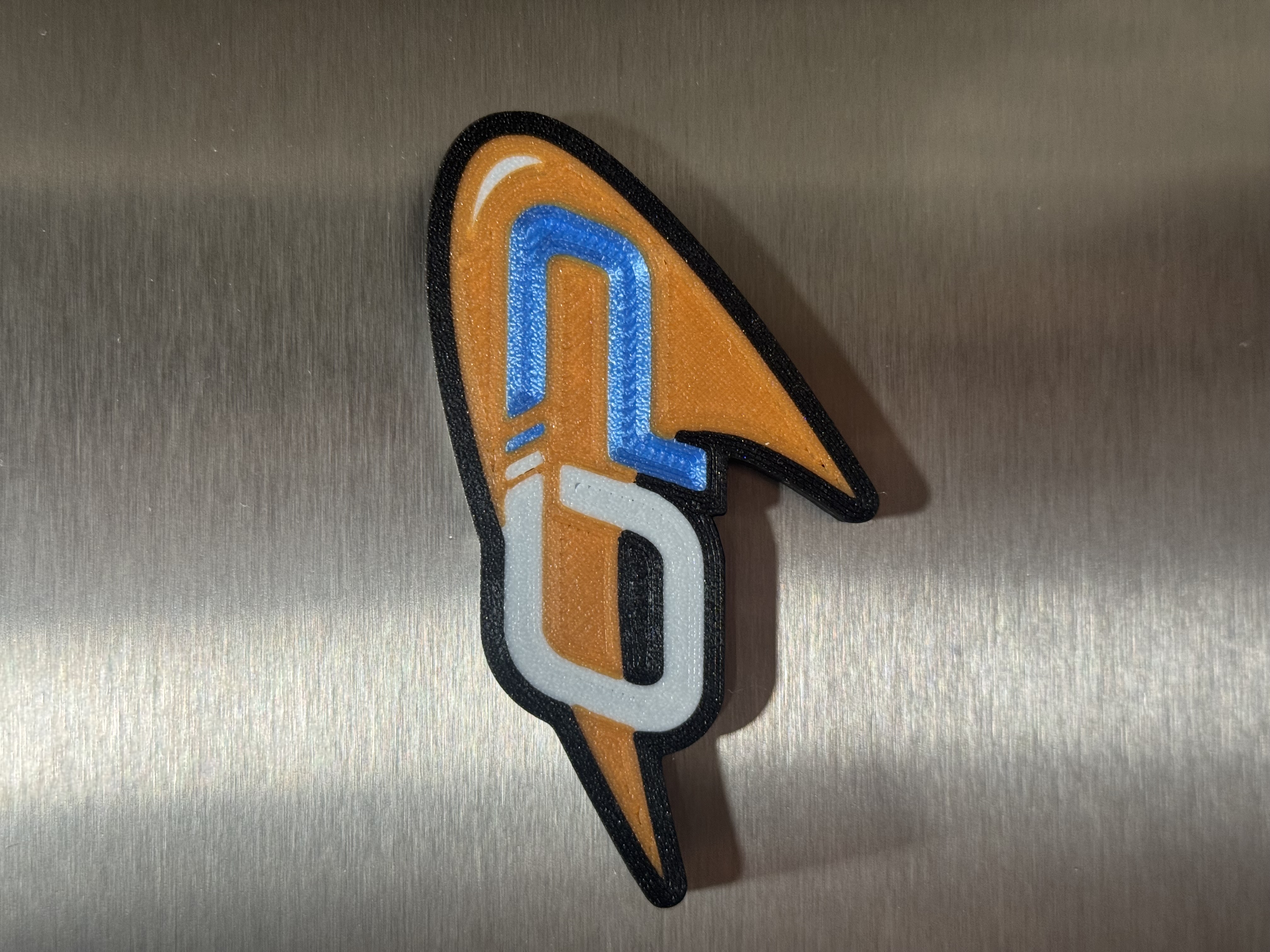 Oscar Piastri McLaren Logo Magnet by bmx469 | Download free STL model ...