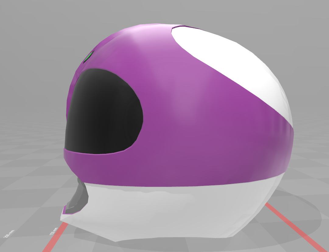 HELMET PINK POWER RANGER por HELMETS CUSTOM 3D | Descargar modelo STL ...