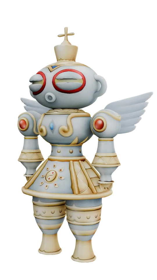 Shakkoumon [124] from Digimon by Skeleton Dan | Download free STL model ...