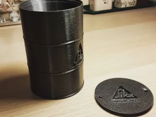 Oil BARREL & CAP by Ifahas | Download free STL model | Printables.com