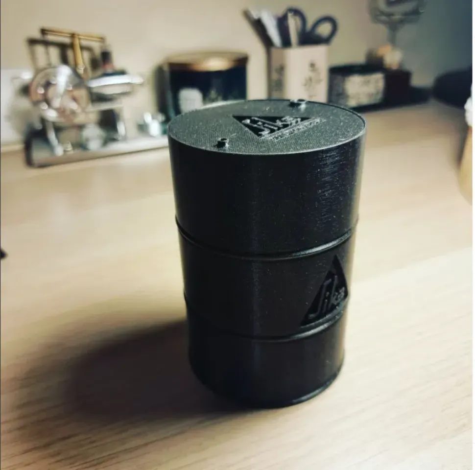 Oil BARREL & CAP by Ifahas | Download free STL model | Printables.com