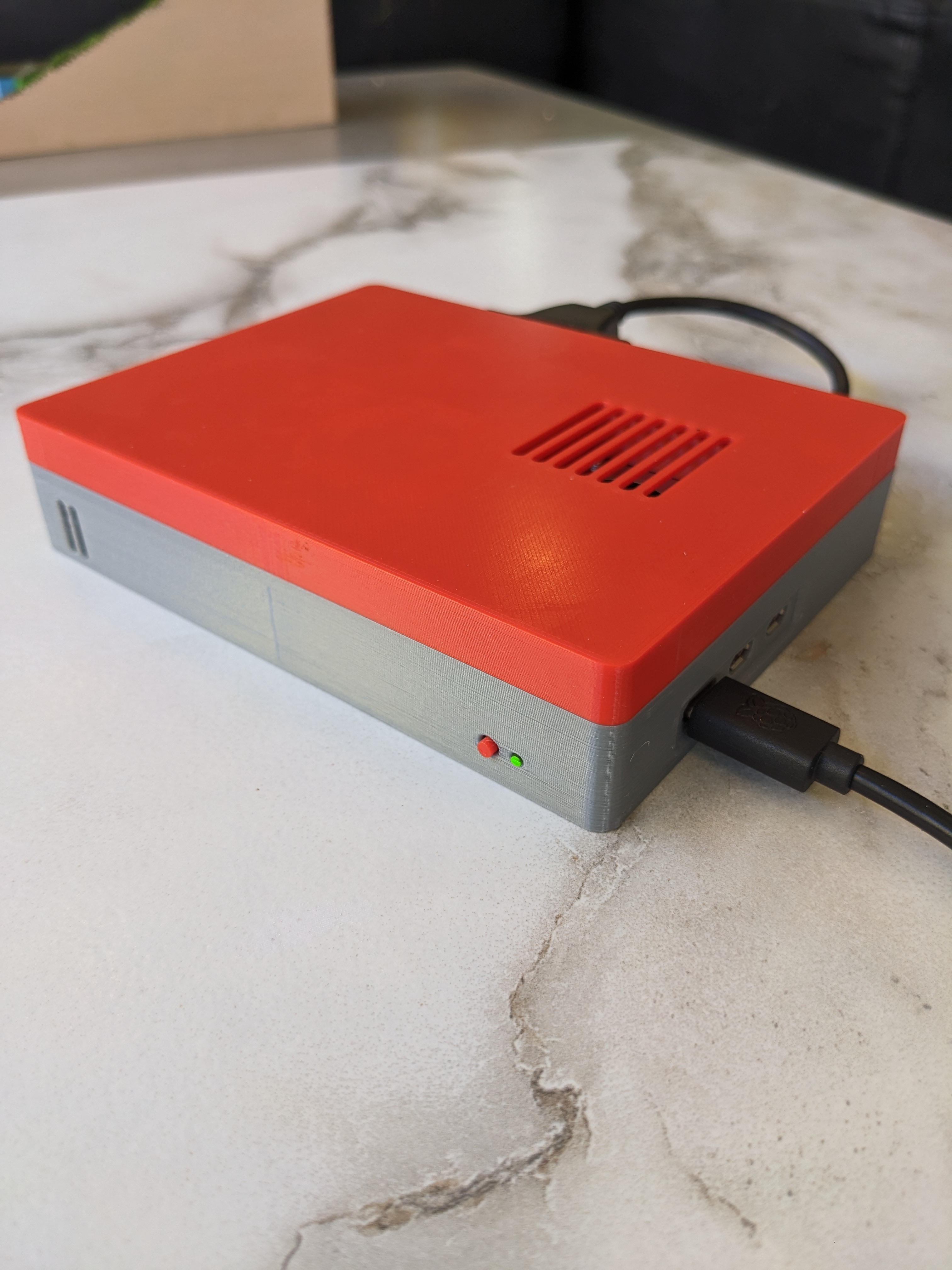 Raspberry Pi-5 SSD Case remixed for official Raspberry Pi 5 Active ...