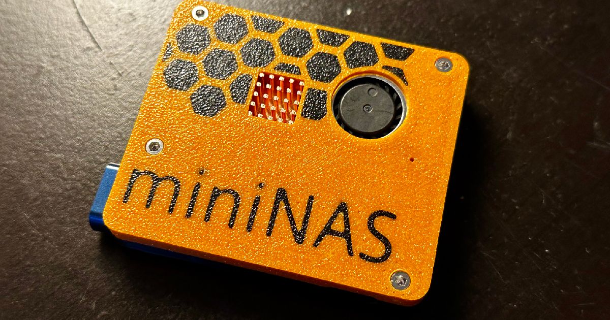 Mini NAS - Wireless data storage - RPi Zero 2W | Pi NAS by Isaiah ...