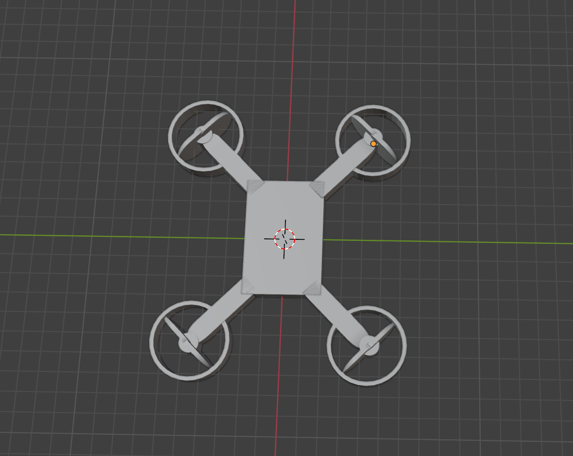 Simple Drone for Embedding von Nimbus | Kostenloses STL-Modell ...
