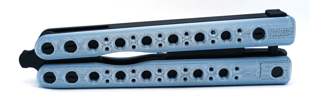 The Boss Scales for Rockhopper M6 Balisong by Dork Design | Download ...