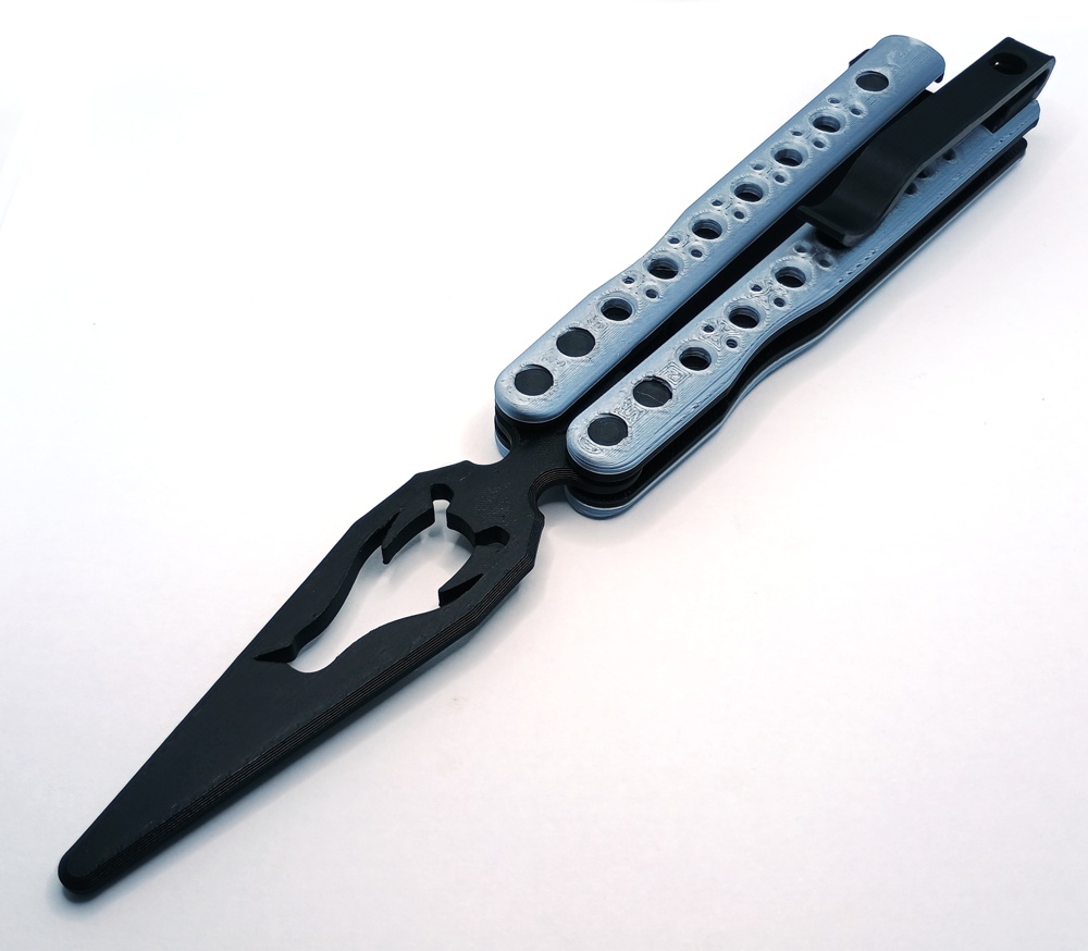 The Boss Scales for Rockhopper M6 Balisong by Dork Design | Download ...
