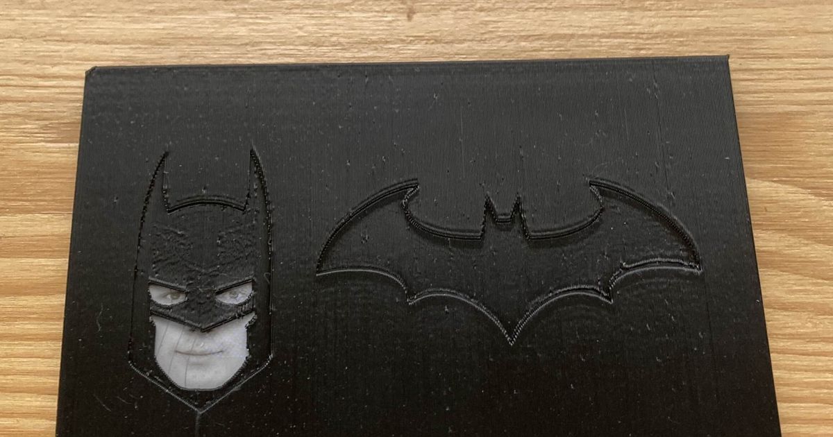 Batman ID card cover by Kubajz0s | Download free STL model | Printables.com