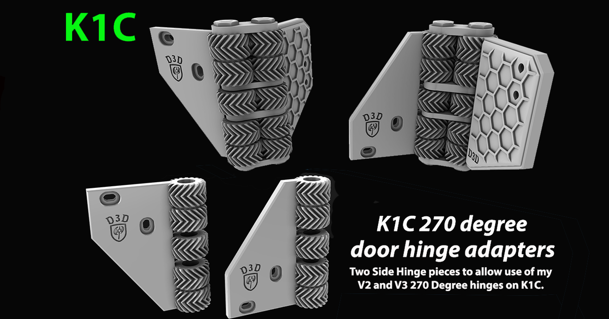 K1C adapters to fit my V2 & V3 270 degree door front hinges autorstwa ...