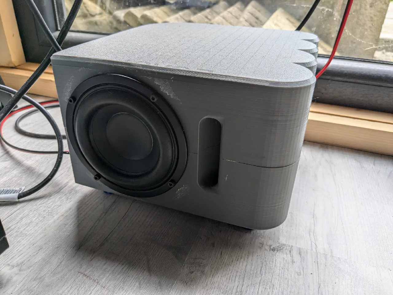 210mm Subwoofer Enclosure by fortuneosarcasm | Download free STL model ...
