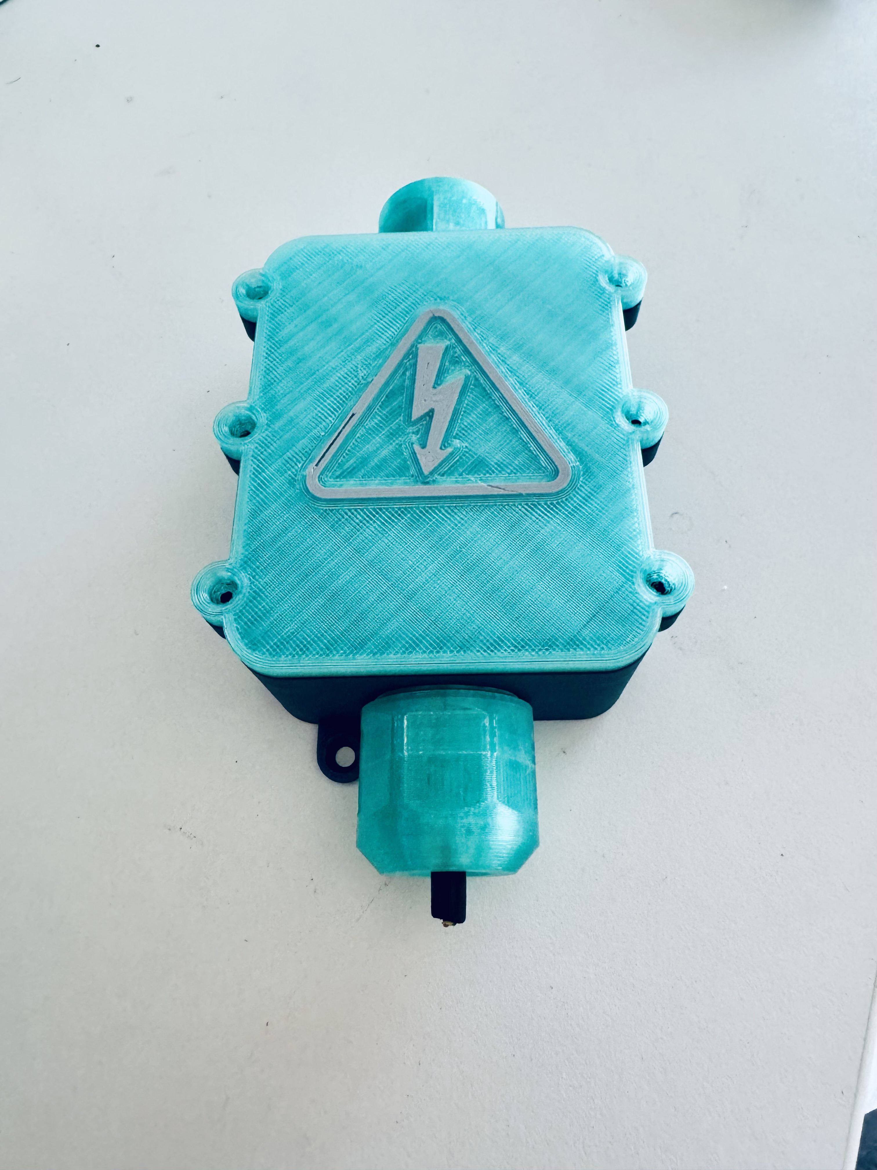 Waterproof Electrical Junction Box por michelem | Descargar modelo STL ...