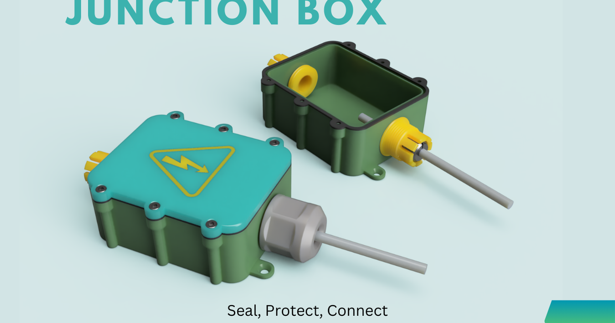 Waterproof Electrical Junction Box por michelem | Descargar modelo STL ...