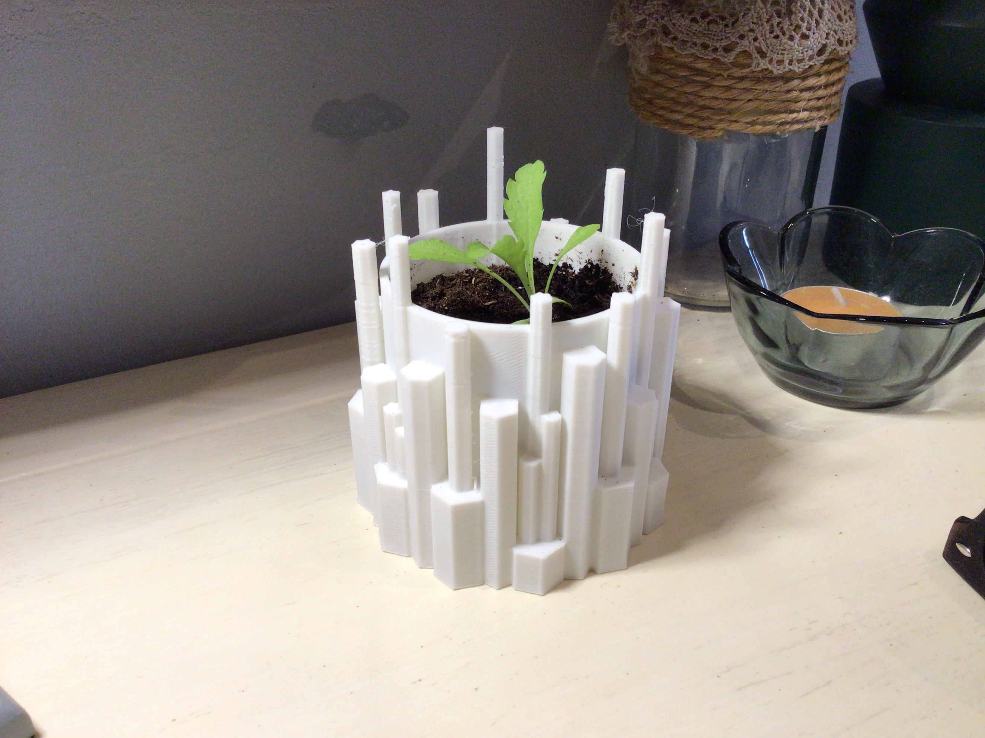 Plantpot Basaltic columns by Juliano_27 | Download free STL model ...
