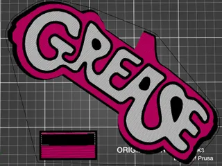 Grease Wall Art by Chris | Download free STL model | Printables.com