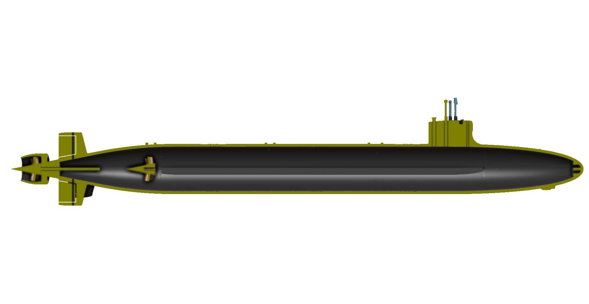 Virginia Class Submarine by Model_Citerzen | Download free STL model ...