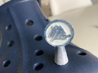 crocs logo on crocs by PlutoPrinter | Download free STL model ...