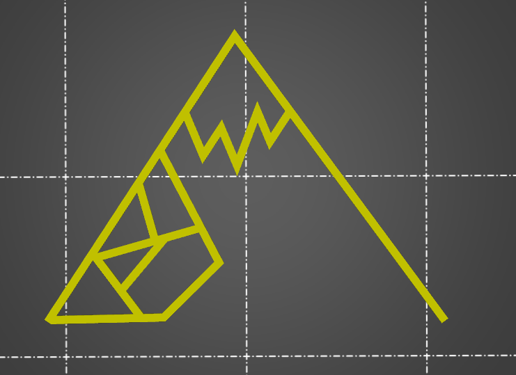 Mountains 2d art by Metalis | Download free STL model | Printables.com