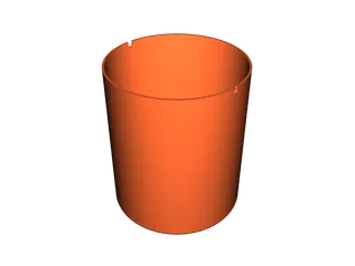 Small Trash Can (easy print) by SchepperTs | Download free STL model ...