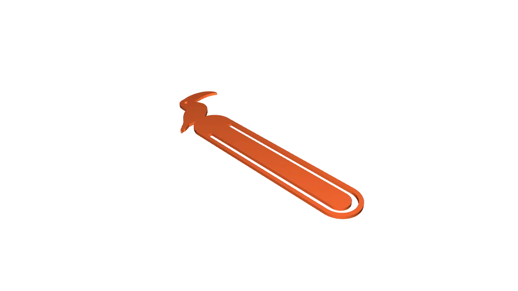 Toucan Bookmark 2D by Mostly2D | Download free STL model | Printables.com
