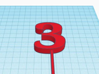 Birthday Cake Numbers by Gaming Bro | Download free STL model ...