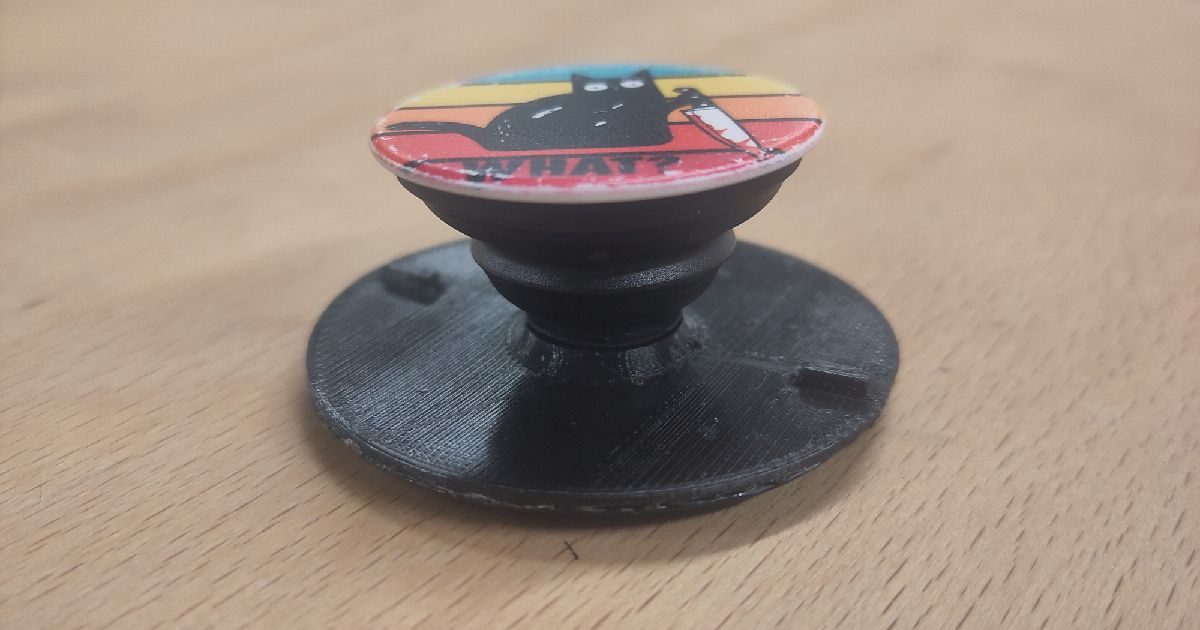 Popsocket adapter with Twist Anchor for Peak Design mobile system by ...