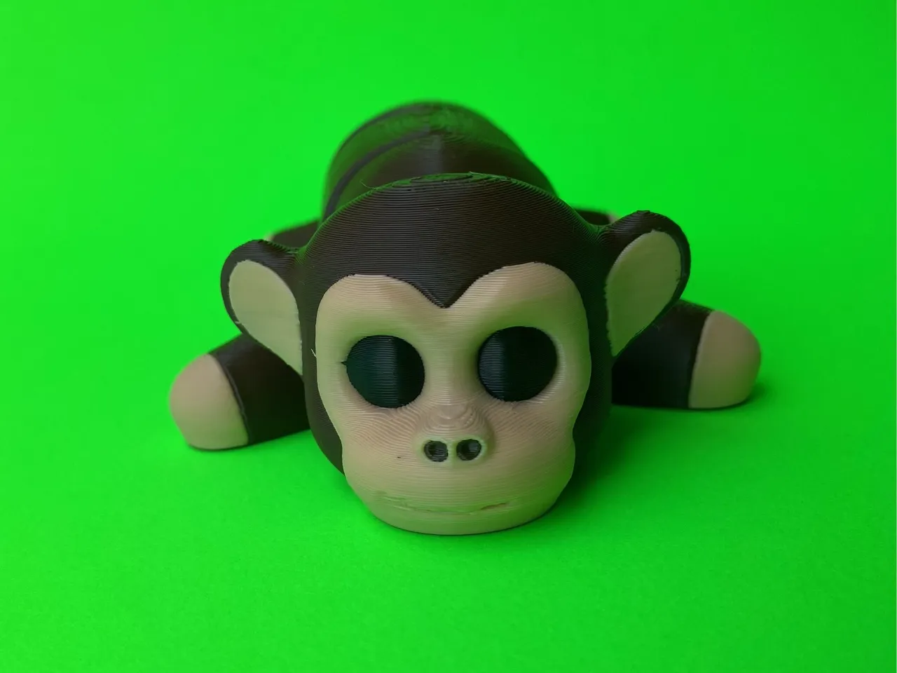 Articulated Monkey, Cute Flexi Fidget Animal Toy by Cylix3D | Download ...