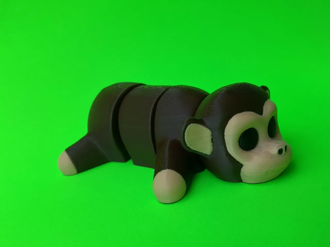 Articulated Monkey, Cute Flexi Fidget Animal Toy by Cylix3D | Download ...