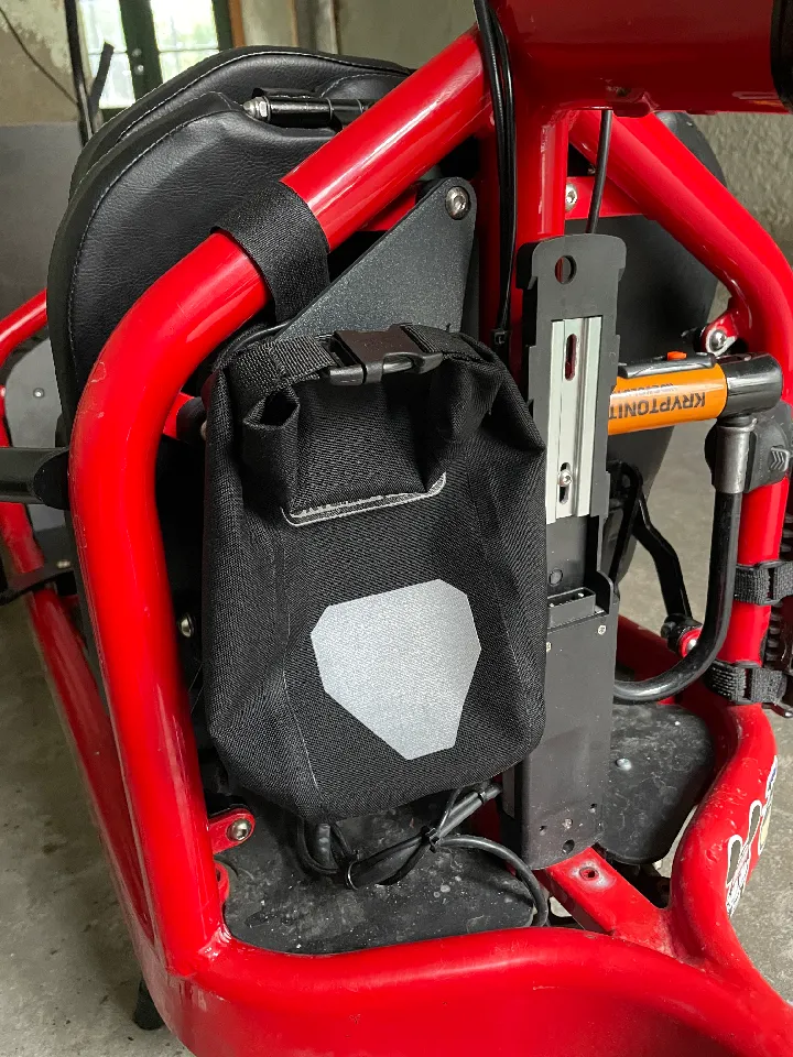 Ortlieb bag holder for Bullitt bike by Morten_DK | Download free STL ...