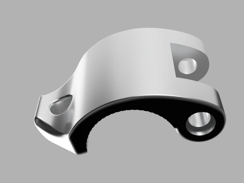 Dahon Falding Bike clamp or clamping plate. Faltrad Vorbau Lenkerklemme ...