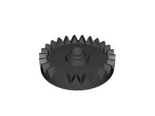 Crown Gear by micahbowerbank | Download free STL model | Printables.com