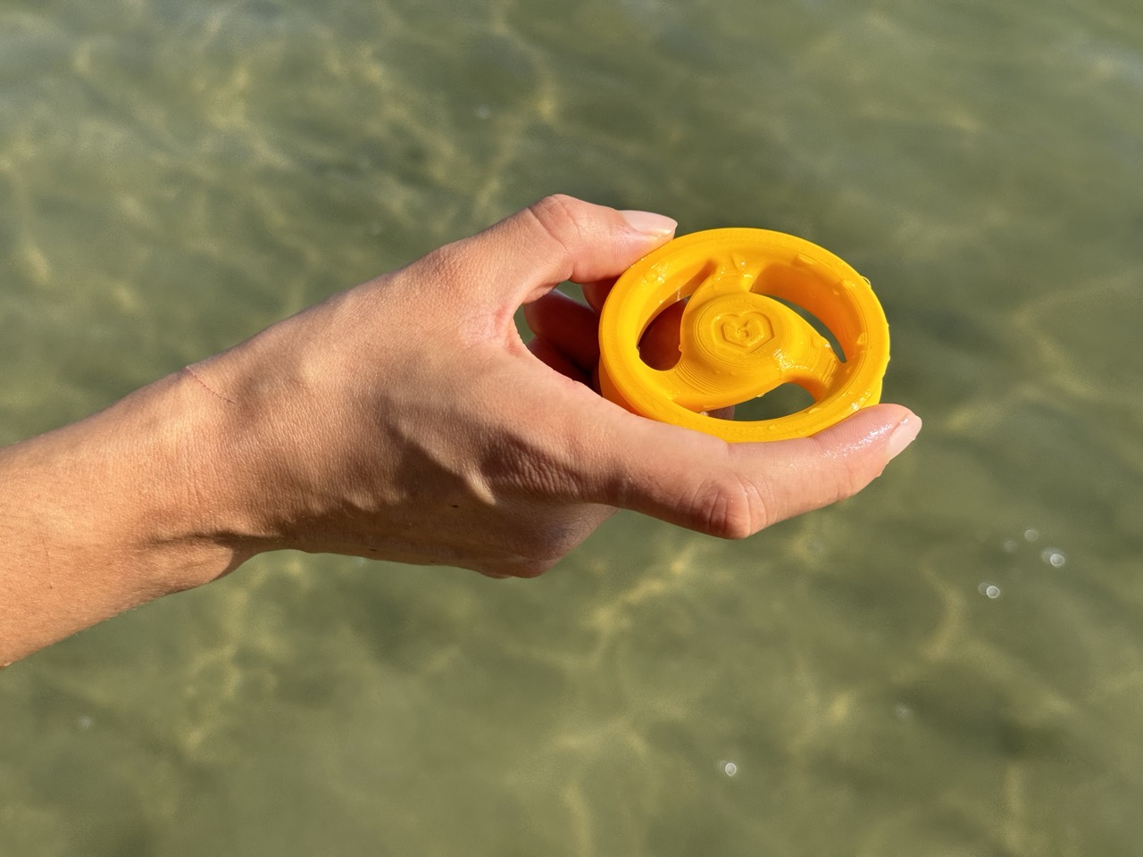 AquaFlyer: The Ultimate Floating Mini Frisbee by 3D KIMBA | Download ...