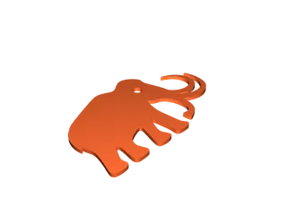 Mammoth 2D by Mostly2D | Download free STL model | Printables.com