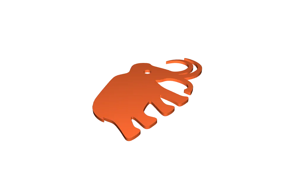 Mammoth 2D by Mostly2D | Download free STL model | Printables.com
