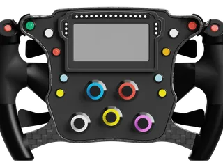 RB19 STEERING WHEEL by JoshuaJ1710 | Download free STL model ...